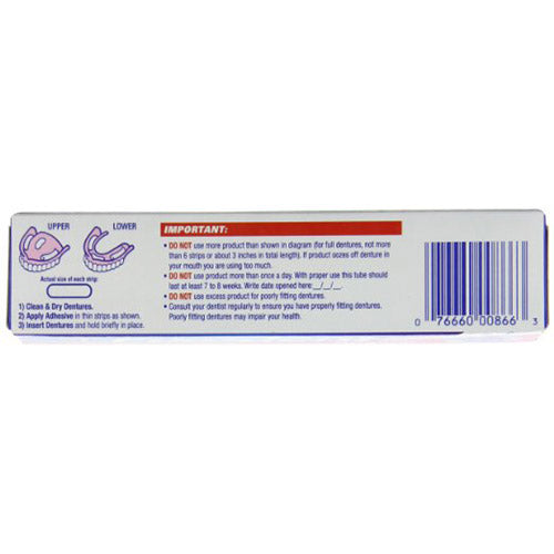 Fixodent® Complete Original Denture Adhesive Cream 68g – WhiteSmileNZ